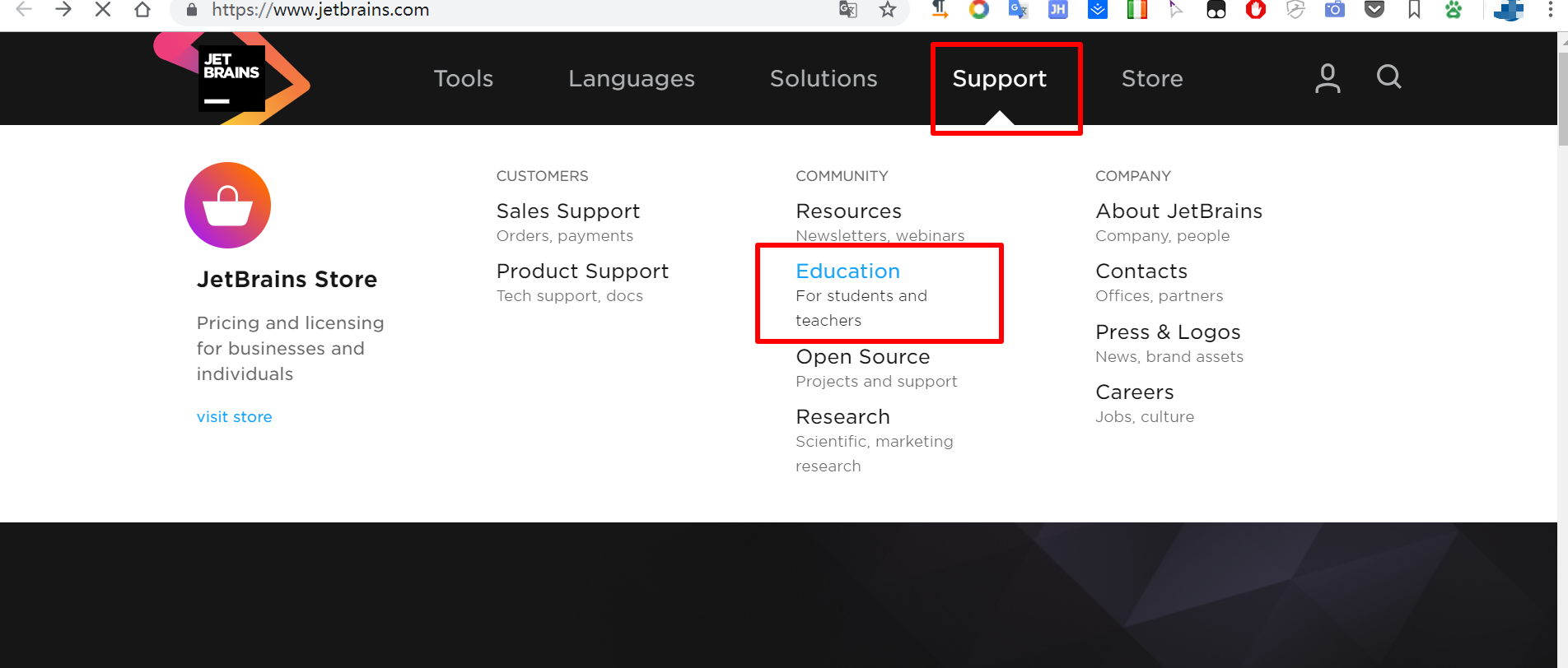 学生如何免费激活JetBrain所有产品（PyCharm,IDEA......）_北邮 jetbrain-CSDN博客