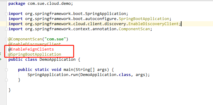 Springbootcloud Enablefeignclients注解找不到包无法解析软件包 Feign Csdn博客 6919