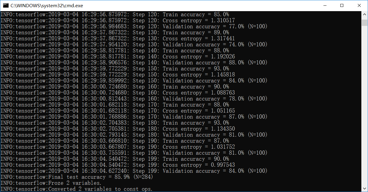TensorFlow入门教程（十三）：利用inception-v3训练自己的模型_王氏小明的博客-CSDN博客_inceptionv3 训练