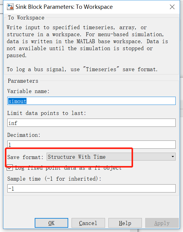 Matlab Simulink数据导出到变量区simout Csdn博客 
