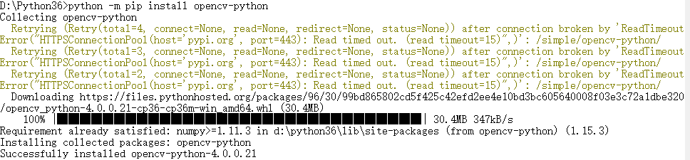 Python2.7+OpenCV的安装配置以及部分图像基础处理_python2.7 opencv-CSDN博客