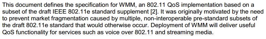 WiFi WMM详解-CSDN博客