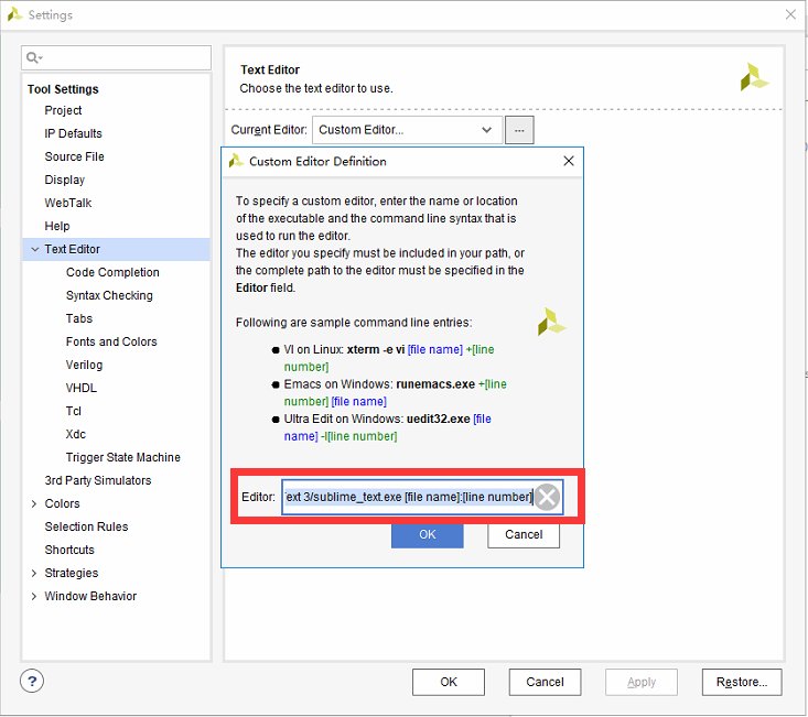 Vivado与Sublime关联设置_vivado关联sublime-CSDN博客