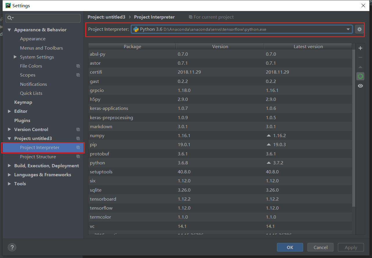 零基础搭建Tensorflow开发环境教程（Python+Anaconda+PyCharm）_零基础菜鸟的python+tensorflow-CSDN博客