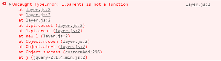 layer.js报错 Uncaught TypeError: l.parents is not a function-CSDN博客