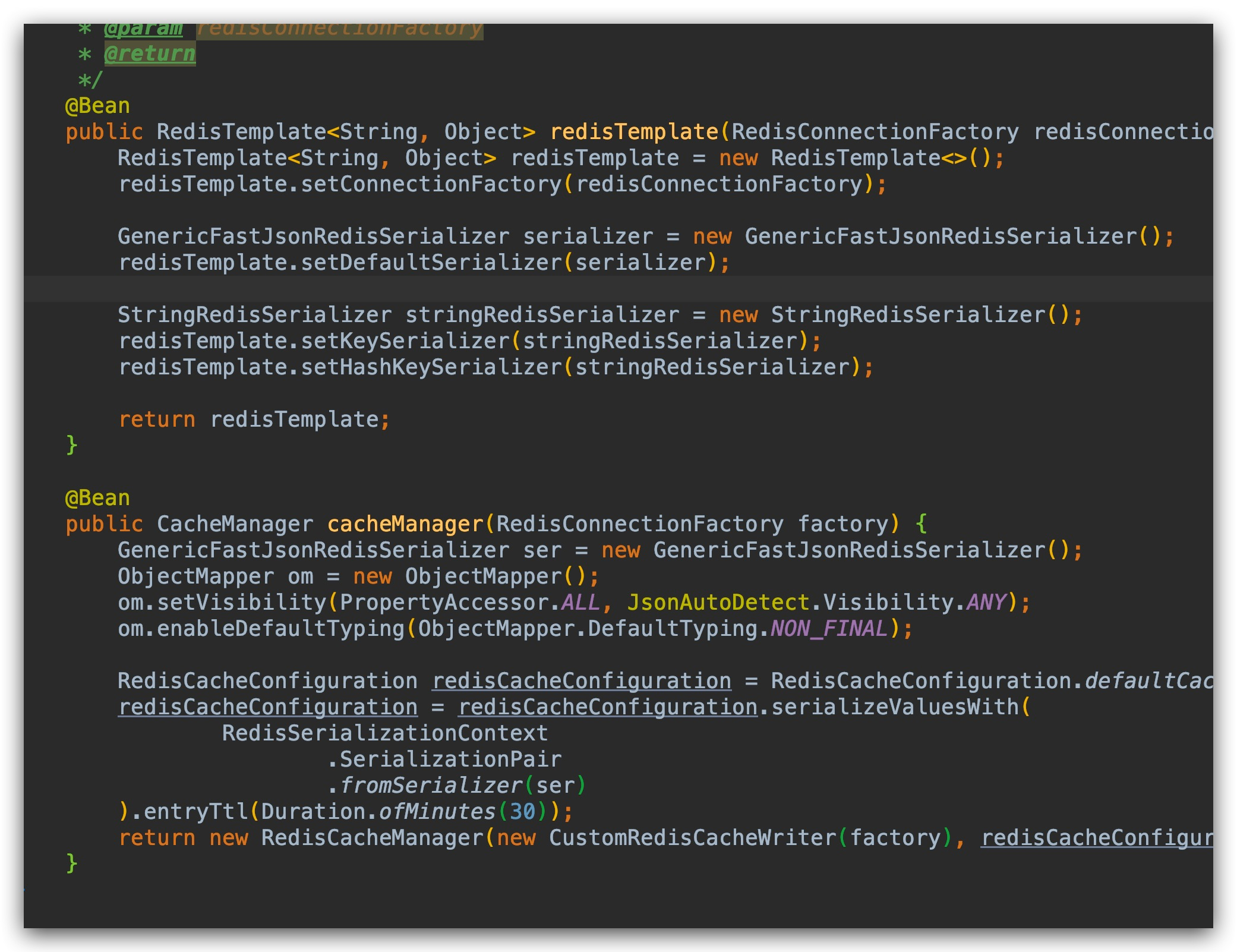 Redisconfig解决json序列化的问题json Redisconfiguration Csdn博客 