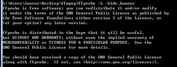 [总结]FFMPEG命令行工具之ffprobe详解_ffmprobe-CSDN博客