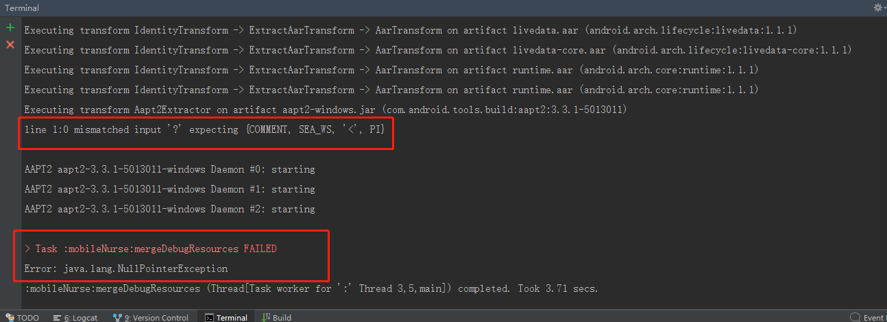 Android dataBinding的踩坑记录：运行时报错：Execution failed for task ':app:mergeDebugResources-CSDN博客