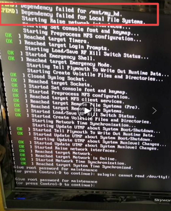 解决树莓派无法启动的问题(dependency failed for Local File Systems)-CSDN博客