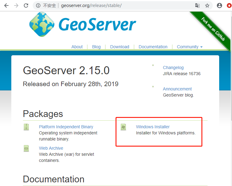 GeoServer2.15安装和发布服务_geoserver 2.22.0 版本-CSDN博客