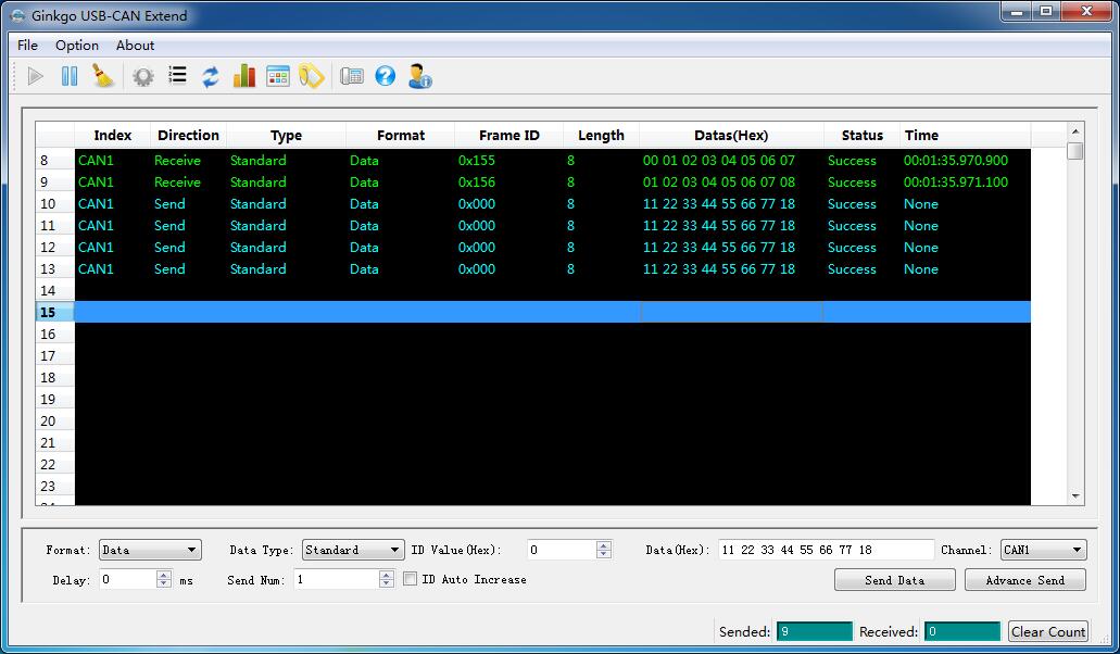 如何用Python 对Ginkgo USB-CAN发送和接收数据?_viewtoolsz的博客-CSDN博客