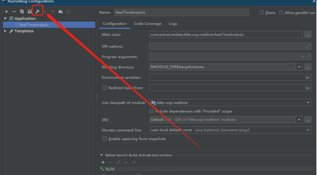 idea 解决working directory 设置到 target_idea working directory 命令行-CSDN博客