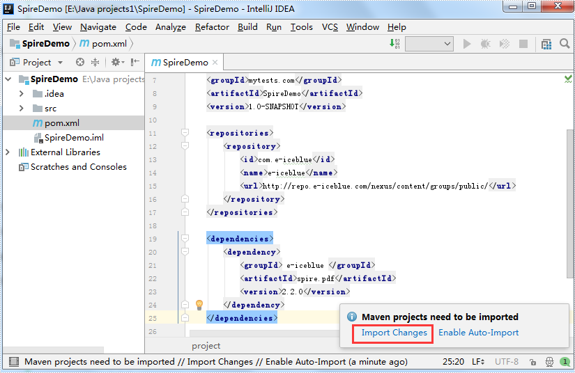如何通过Maven仓库安装Spire Java系列组件（以Spire.PDF for Java为例）_spire.barcode.free ...