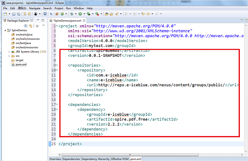 如何通过Maven仓库安装Spire Java系列组件（以Spire.PDF for Java为例）_spire.barcode.free ...