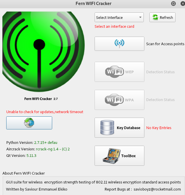 无线攻击 --Fern WiFi Cracker（图形化无线密码破解工具 ）-CSDN博客