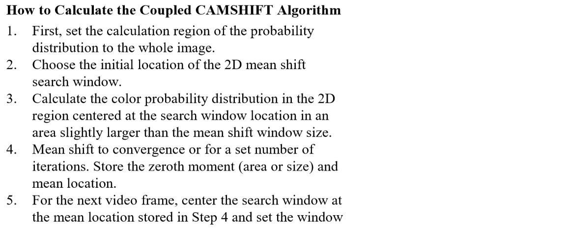opencv3中camshift详解（二）camshift原理介绍_camshift算法原理-CSDN博客