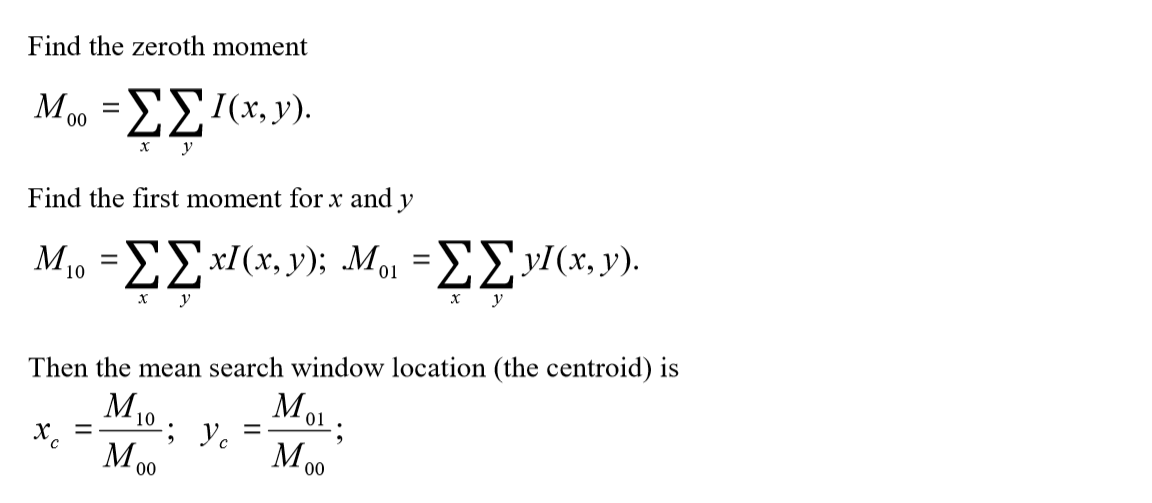 opencv3中camshift详解（二）camshift原理介绍_camshift算法原理-CSDN博客