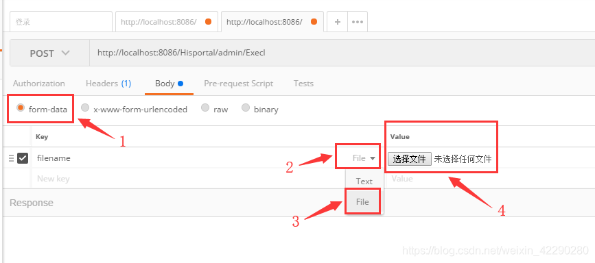 Postman——post请求上传文件postman请求体怎么加文件 Csdn博客