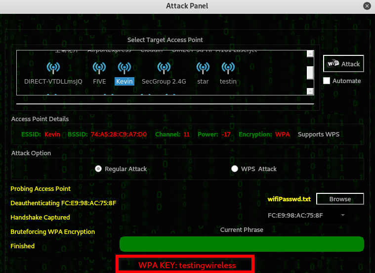 无线攻击 --Fern WiFi Cracker（图形化无线密码破解工具 ）-CSDN博客