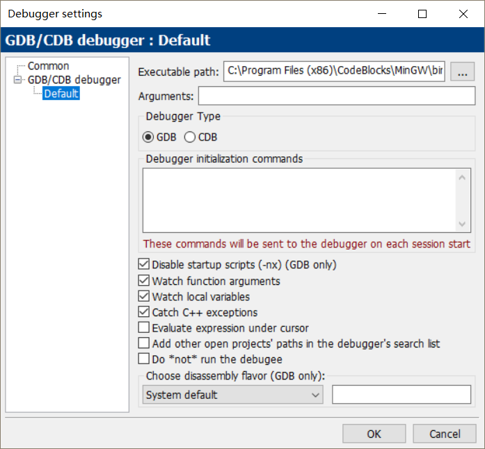 Codeblocks编译环境配置及调试问题codeblocks Produce Debugging Symbols G Csdn博客