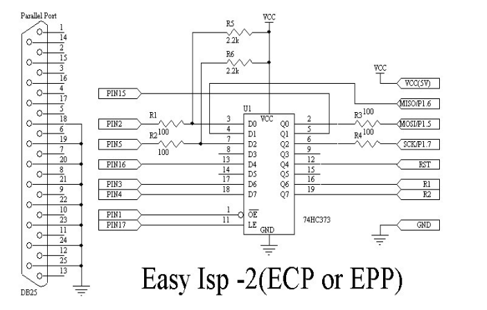 Atmel 89S52 并口 ISP下载_atmel at89s52 下载器-CSDN博客