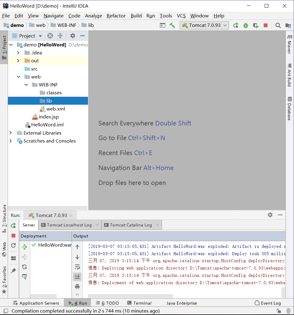 Javaee环境变量的配置与idea开发工具的使用javaee Library配置 Csdn博客 6983