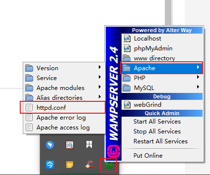 Wampserver安装后，打开localhost显示IIS欢迎界面_wamp打开显示iis window-CSDN博客