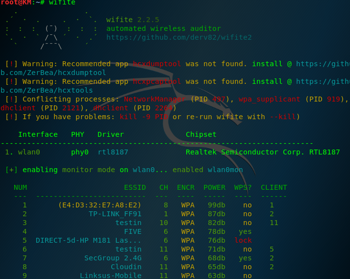 无线攻击 --Wifite（批量破解无线工具）-CSDN博客