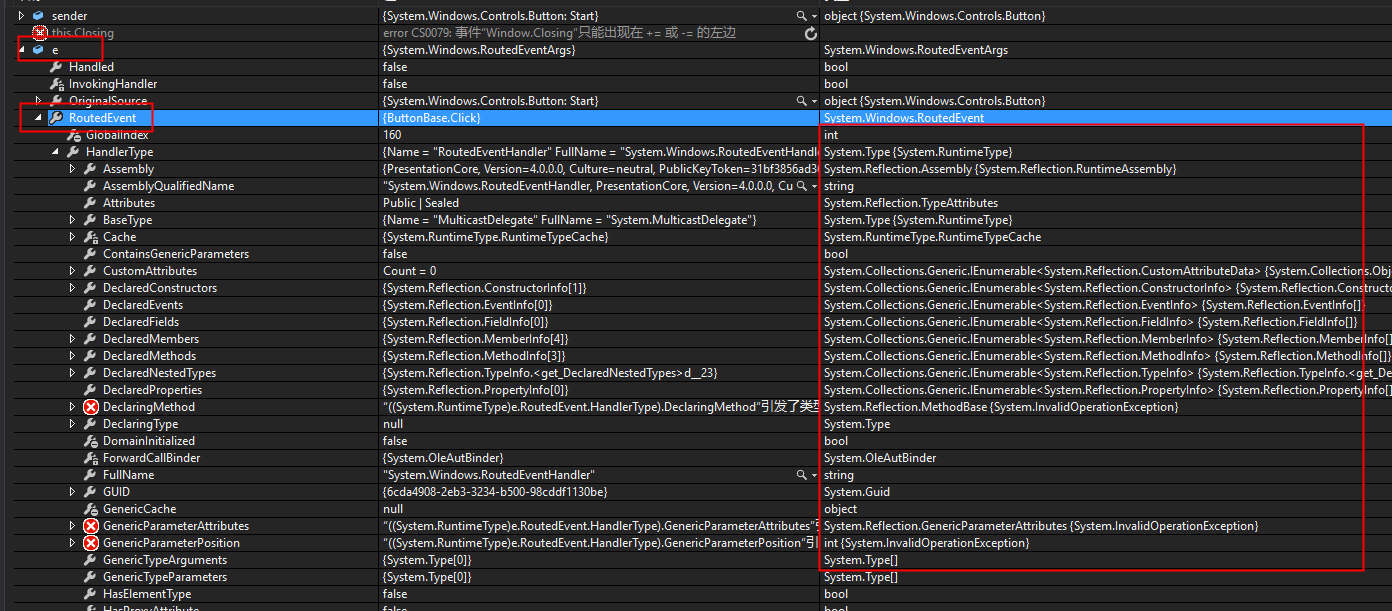 WPF基础（七）WPF/C# 点击事件btnStart_Click(object sender, RoutedEventArgs e) ：sender的本质，e的本质-CSDN博客