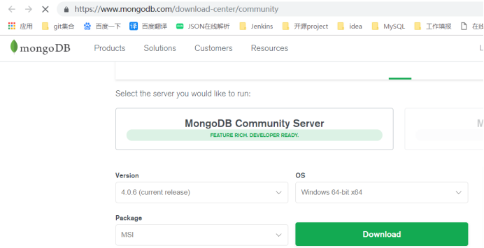 Win10安装MongoDb_mongodb安装教程win10-CSDN博客