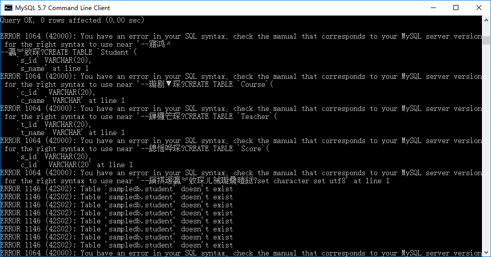 mysql导入脚本注释出现乱码_mysqlcomment注释乱码-CSDN博客