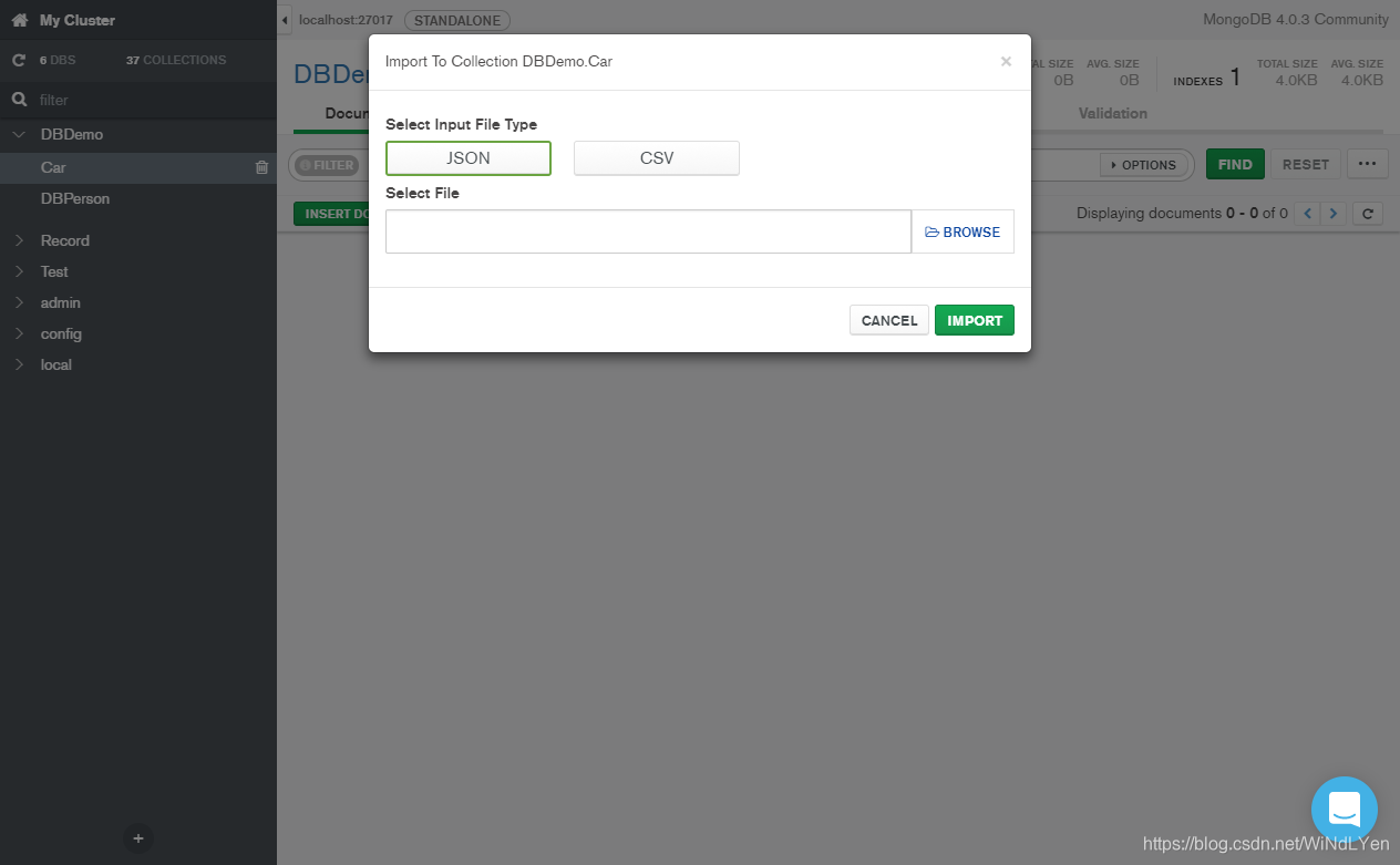 使用mongodb导出导入json文档mongodb数据库导出json Csdn博客 4240