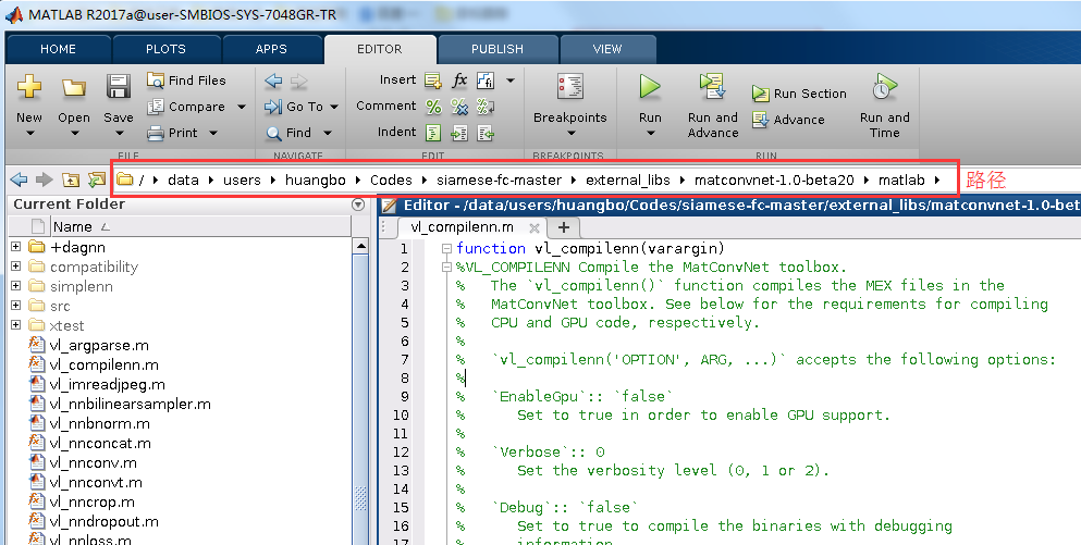 ECCV2016跟踪算法SiameseFC的配置（Fully-Convolutional Siamese Networks for Object Tracking）_siamese ...
