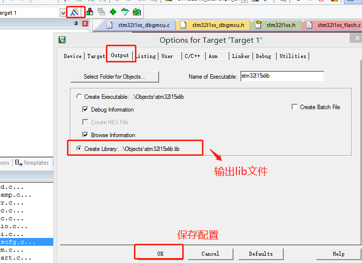 STM32L151单片机标准库静态编译和调用_stm32l151 库文件例子-CSDN博客