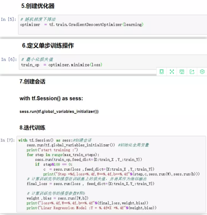 【实战】10分钟入门tensorflow：一元线性回归模型（python代码）python Tensorflow 一元线性回归 Csdn博客 6790