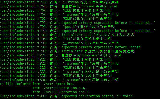 解决C语言error: expected ‘；‘, ‘,‘ or ‘)‘ before ‘&‘ token - 程序员大本营