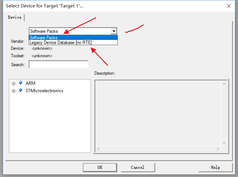 出现找不到sct文件解决方法： Objects Myfirstexample Axf Error L6031u Could Not