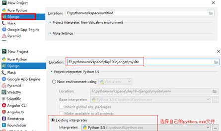 PyCharm安装Django 和 创建项目_pycharm创建django项目就自动安装django-CSDN博客