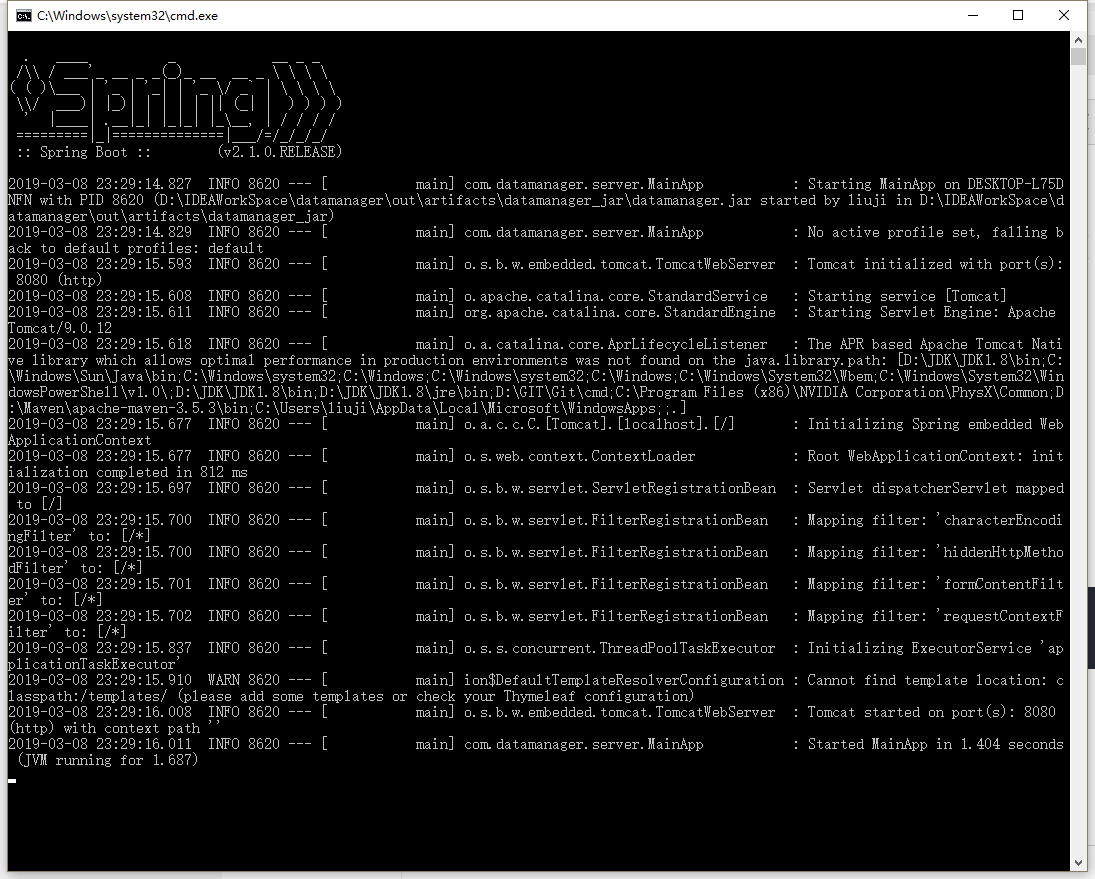 Idea+Springboot+bat文件 实现最简单的springboot项目bat文件启动_idea 启动springboot项目自定义启动脚本-CSDN博客