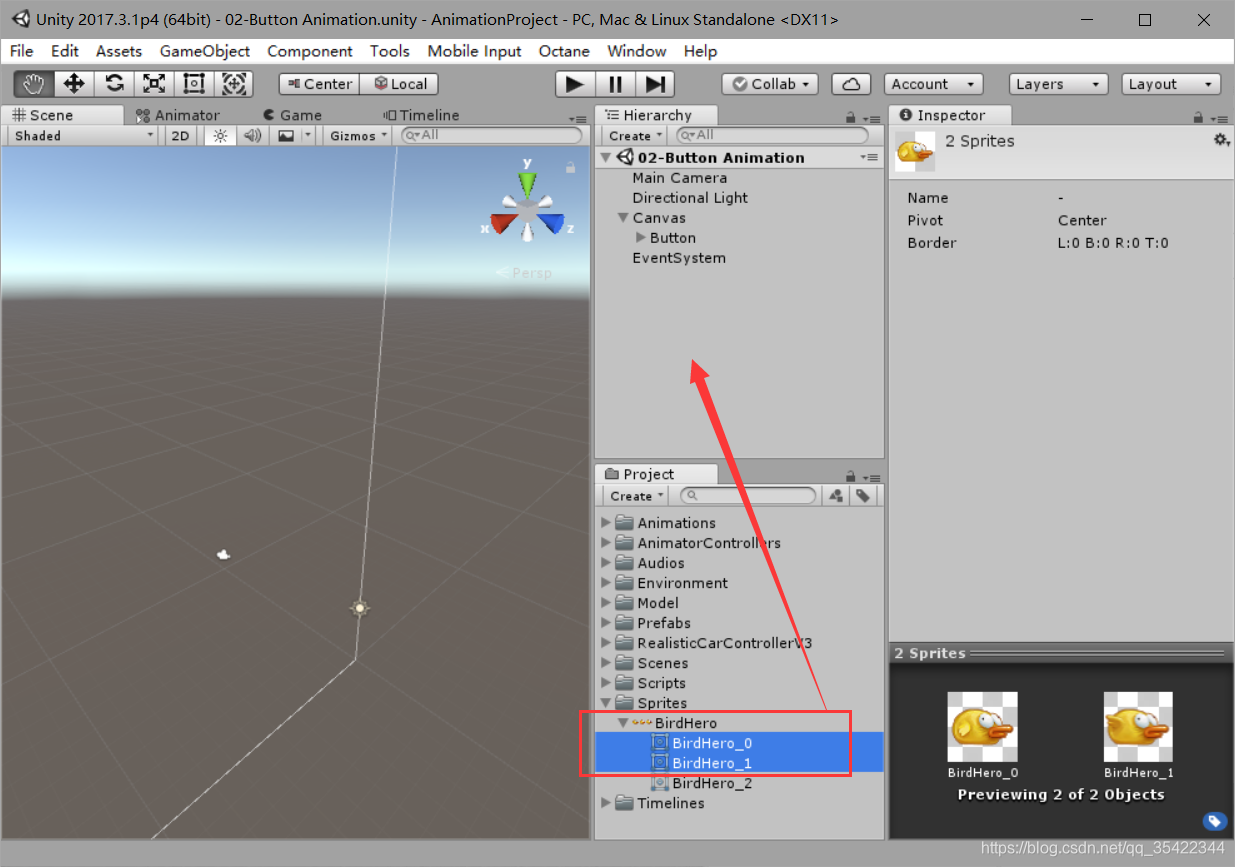 组件:unity Animation和animatorunity中animator组件和animation组件的使用 Csdn博客