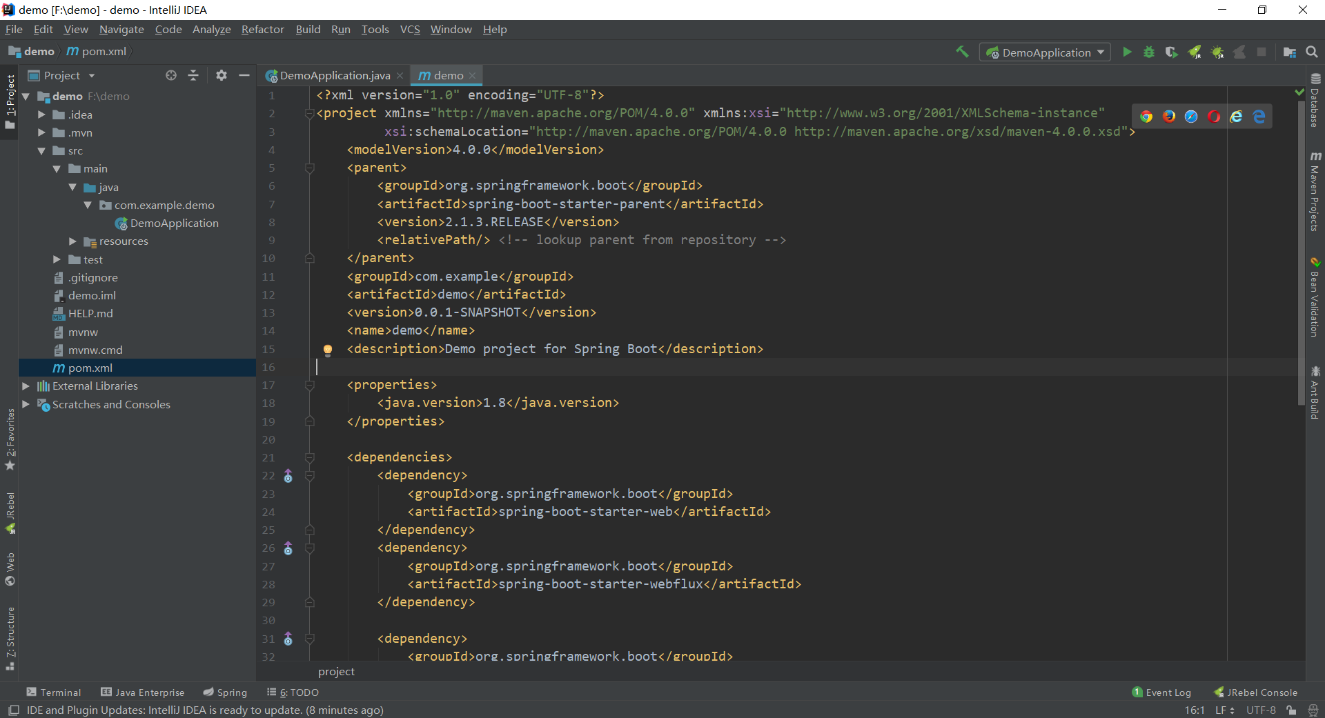Spring Boot入门项目一：使用Intelij Idea创建一个Spring Boot工程_inteillij springboot 创建jdk8-CSDN博客