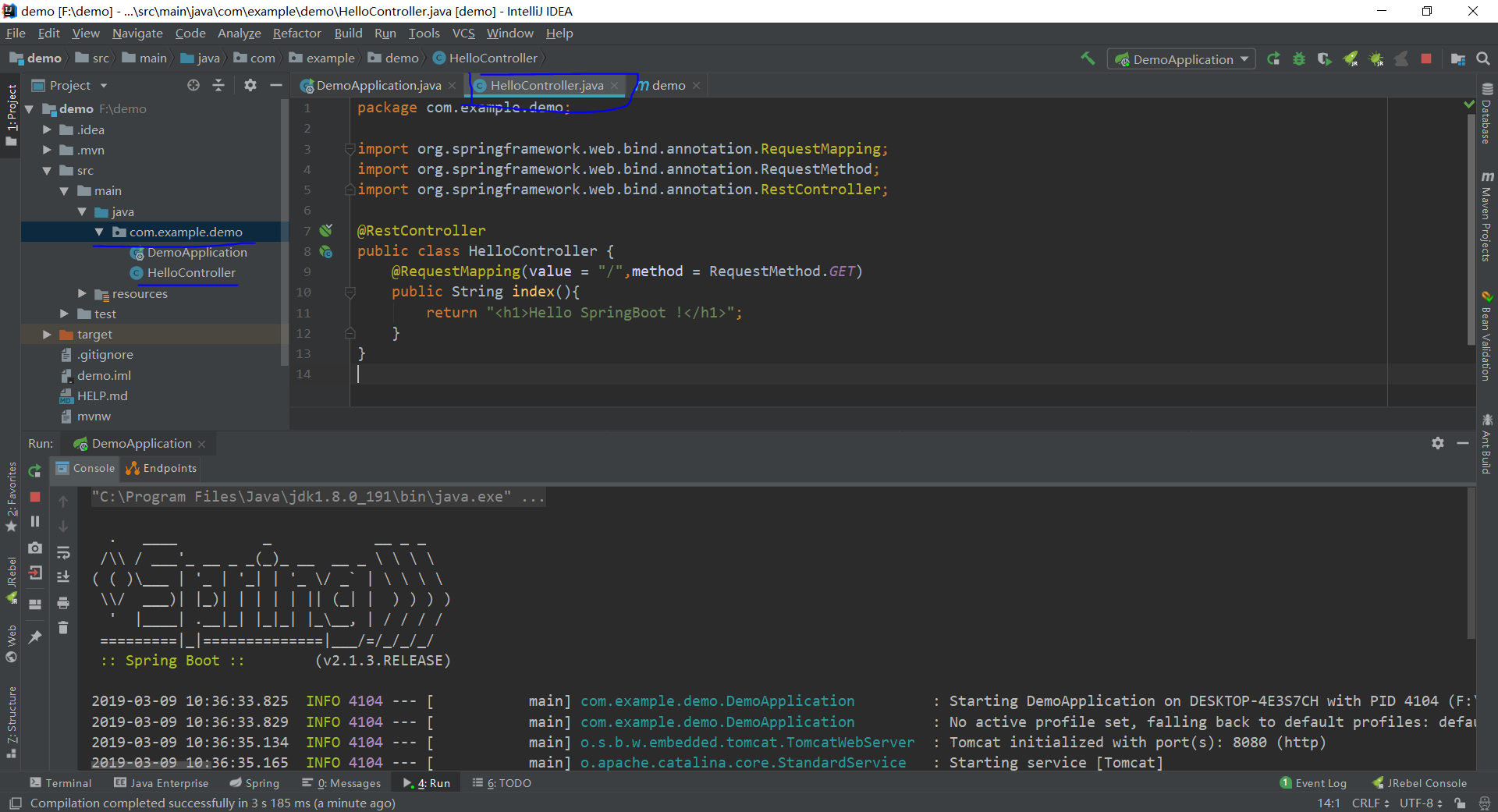 Spring Boot入门项目一：使用intelij Idea创建一个spring Boot工程inteillij Springboot 创建jdk8 Csdn博客