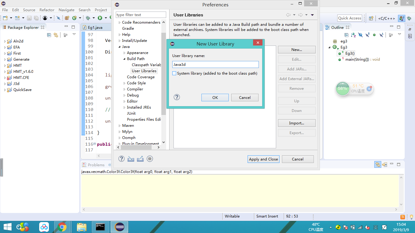 Eclipse 如何配置Java3d?(2018.9版)_eclipse3d-CSDN博客