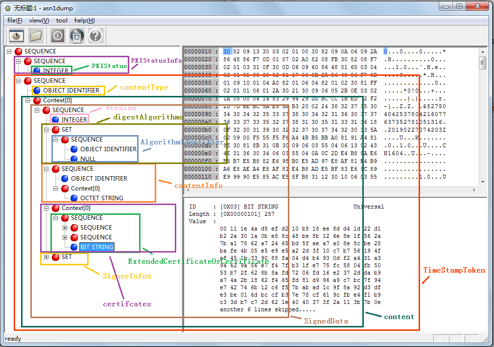 看图学习 RFC 3161 中的时间戳响应及 RFC 5652 中的 SignedData_rfc3161-CSDN博客