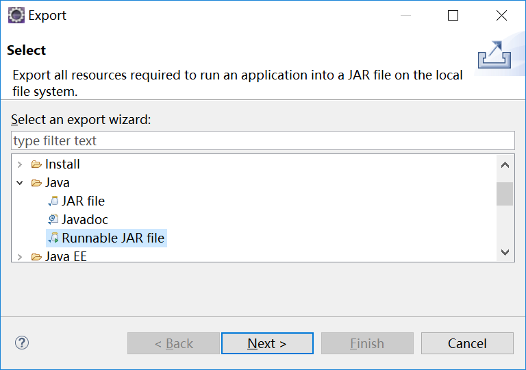 Java项目打成可执行jar包(Eclipse版)_eclipse怎么打包项目为可执行的jar文档是runnable jar file还是jar fil-CSDN博客