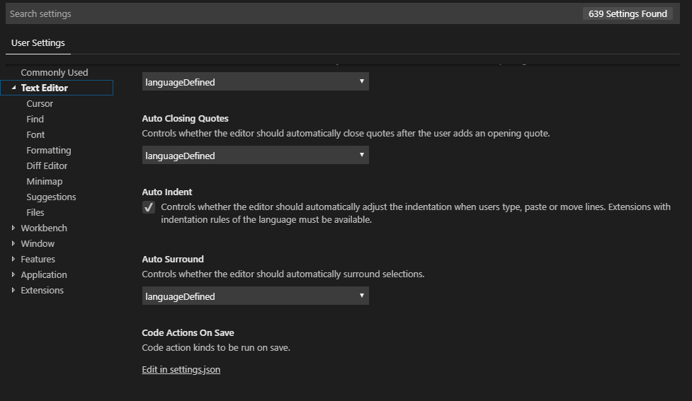【VS Code】settings.json的两种配置位置（全局用户设置和工作区设置） - 程序员大本营