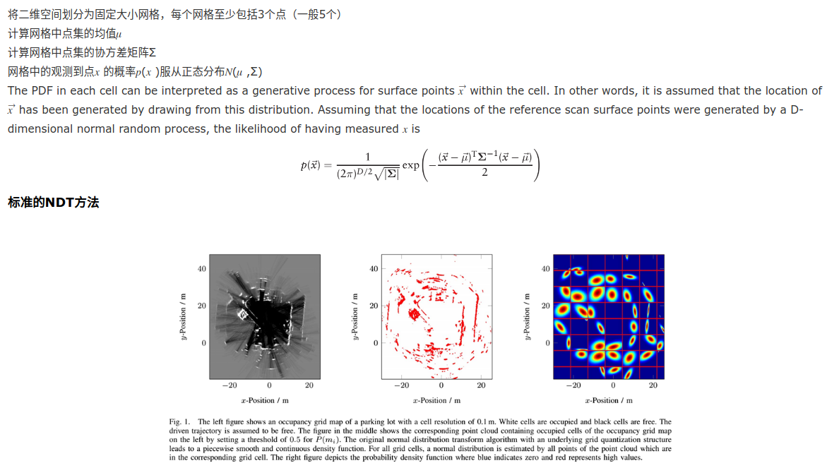 正态分布变换NDT（Normal Distributions Transform）算法_标准正态分布的正交变换-CSDN博客
