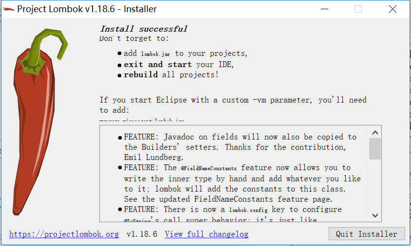 Eclipse支持@Getter、@Setter注解引用lombok插件（咋个办呢zgbn）_eclipse @getter-CSDN博客