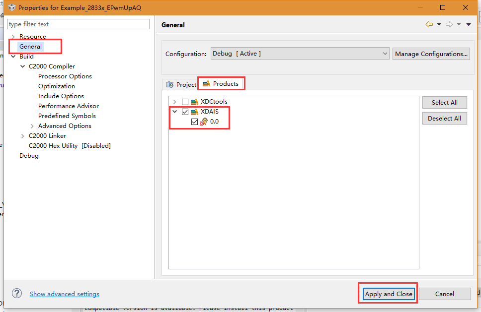 Solve CCS8 Product 'XDAIS' v0.0 is not currently installed - Programmer Sought