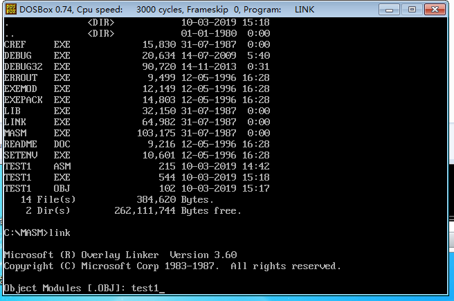 DOSBox 挂载目录 unable to change to :c:\DOSBox-CSDN博客